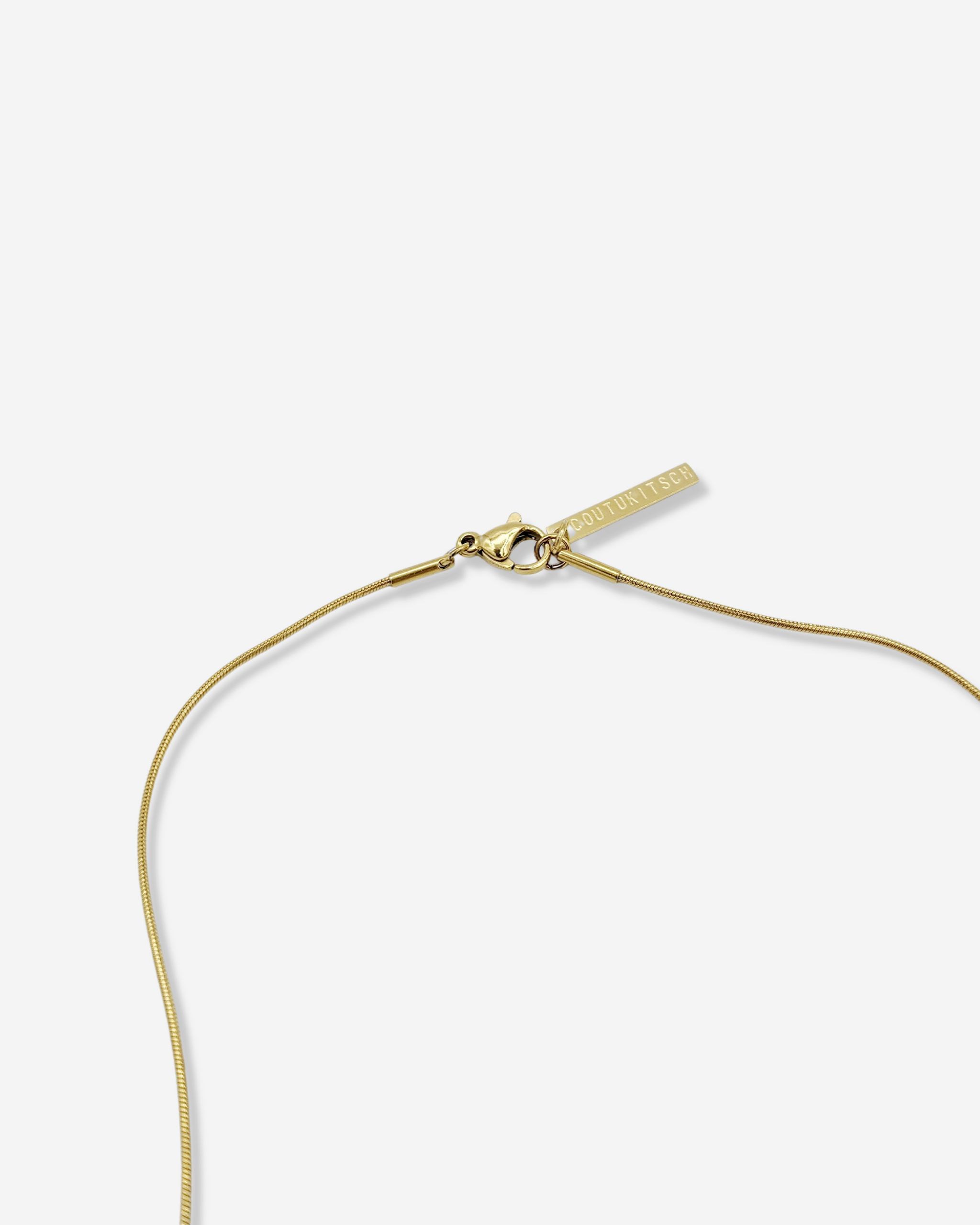 Gold Plated Stainless Steel Necklace | Addie Chain – COUTUKITSCH